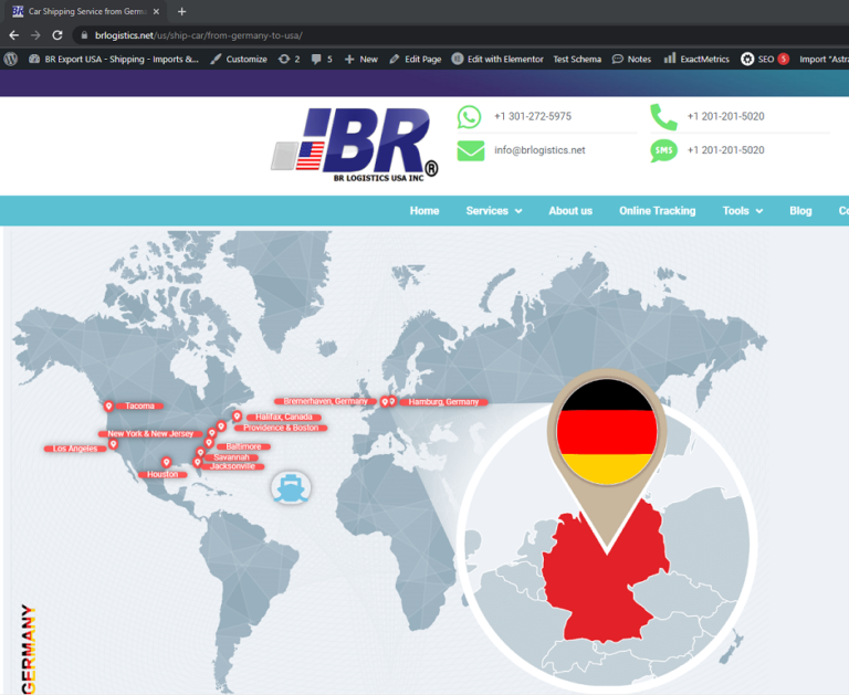 Car Shipping Service from Germany to USA [UPDATED 2024]