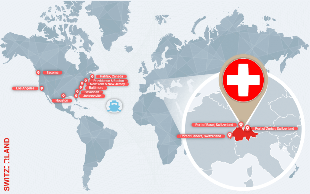 Car Shipping Service from Switzerland to USA [UPDATED 2024]