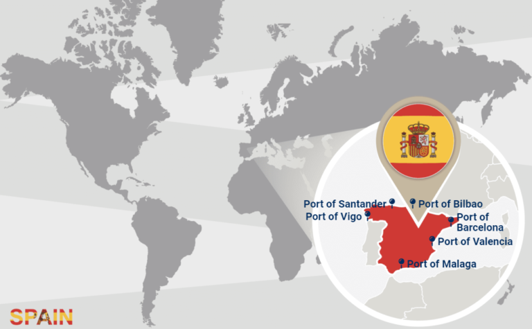 Ship a container to Spain [UPDATED 2024] | BR LOGISTICS