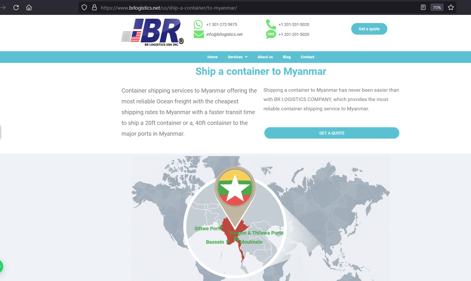 Ship car to Myanmar [UPDATED 2026] | BR LOGISTICS USA