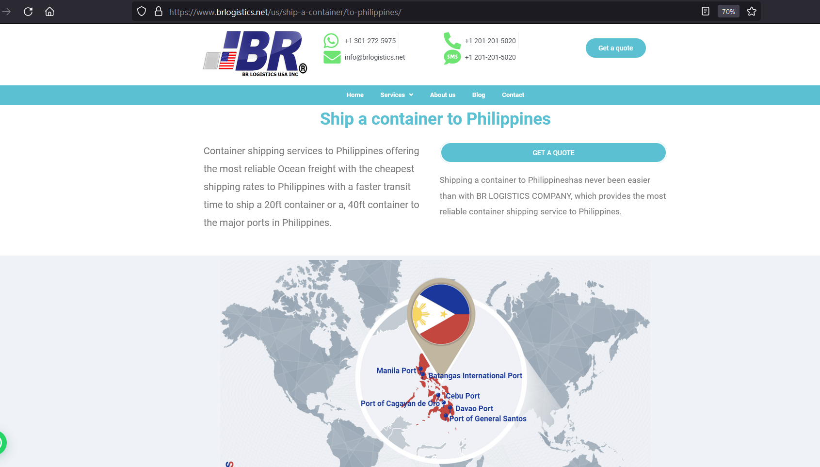 Cost Of Shipping Container To Philippines at Isaac Oppen blog